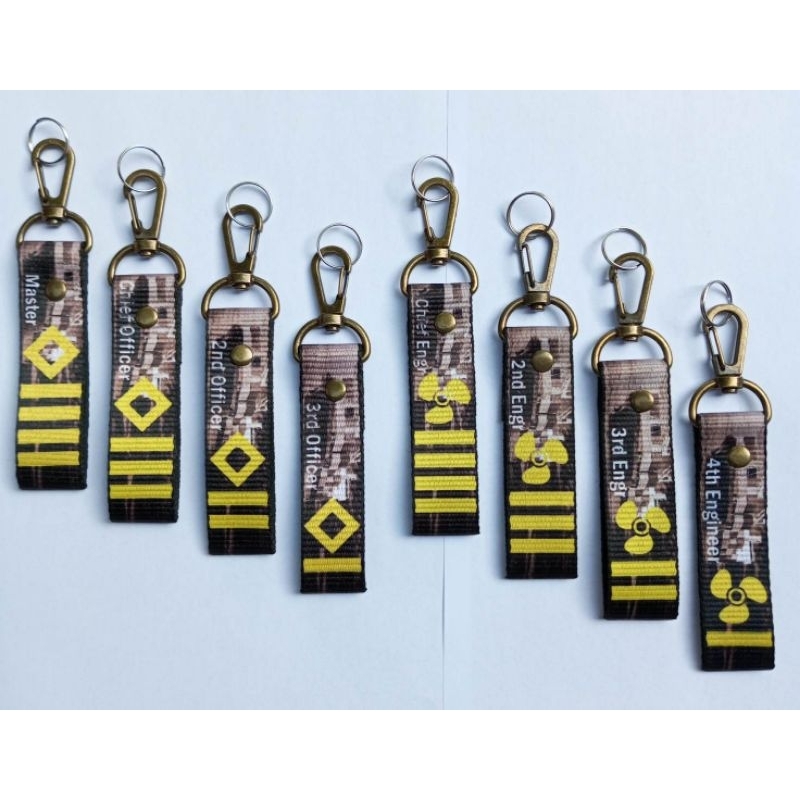 SEAMAN OFFICER BAG TAG LUGGAGE TAG KEY HOLDER | Shopee Philippines