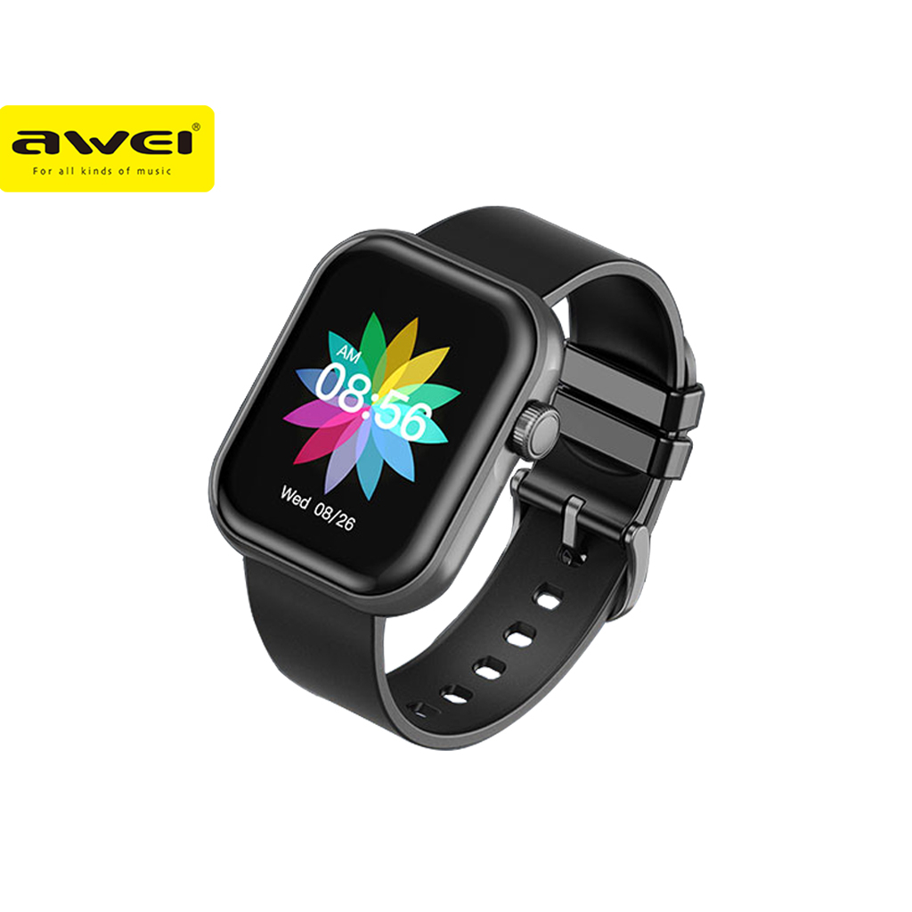 Awei H10 Smartwatch HD Touch Screen Multi-Sports Mode, Calorie, Sleep ...