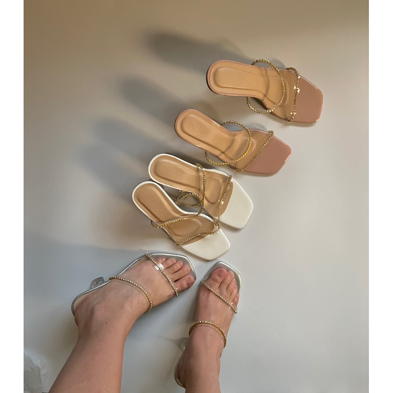 CRIZA SHOES ALVIDA 3" TRANSPARENT HIGH HEELS | Shopee Philippines