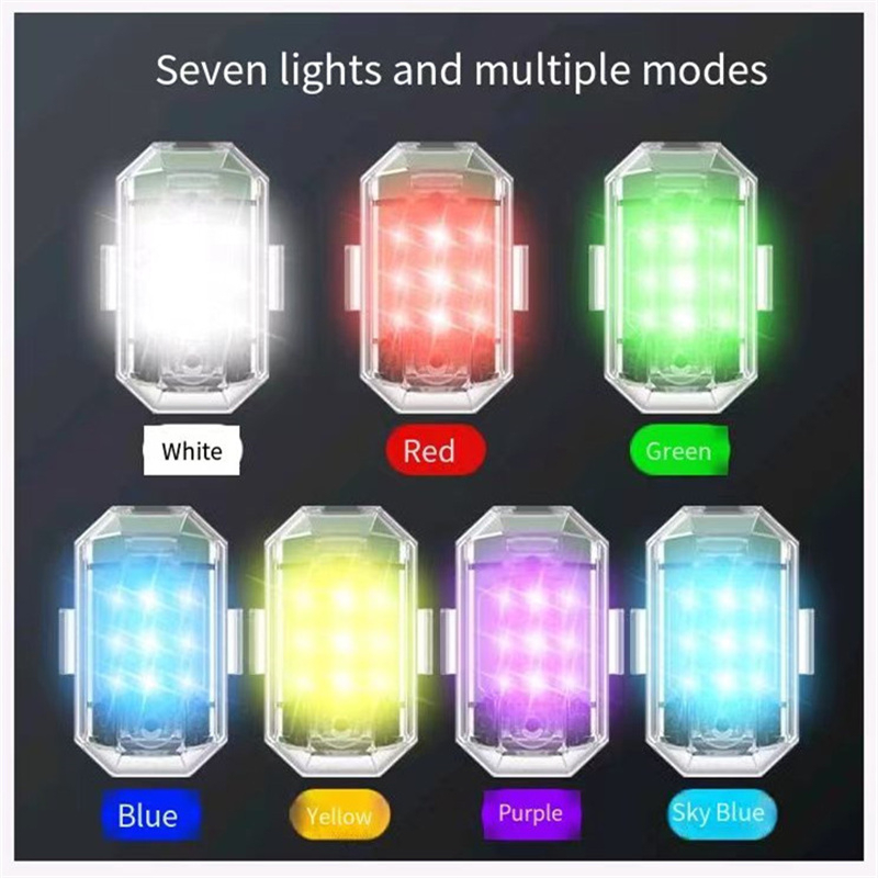 Motorcycle Bike Lights Auto Lights Headlights Retrofit Flash LED Tail ...