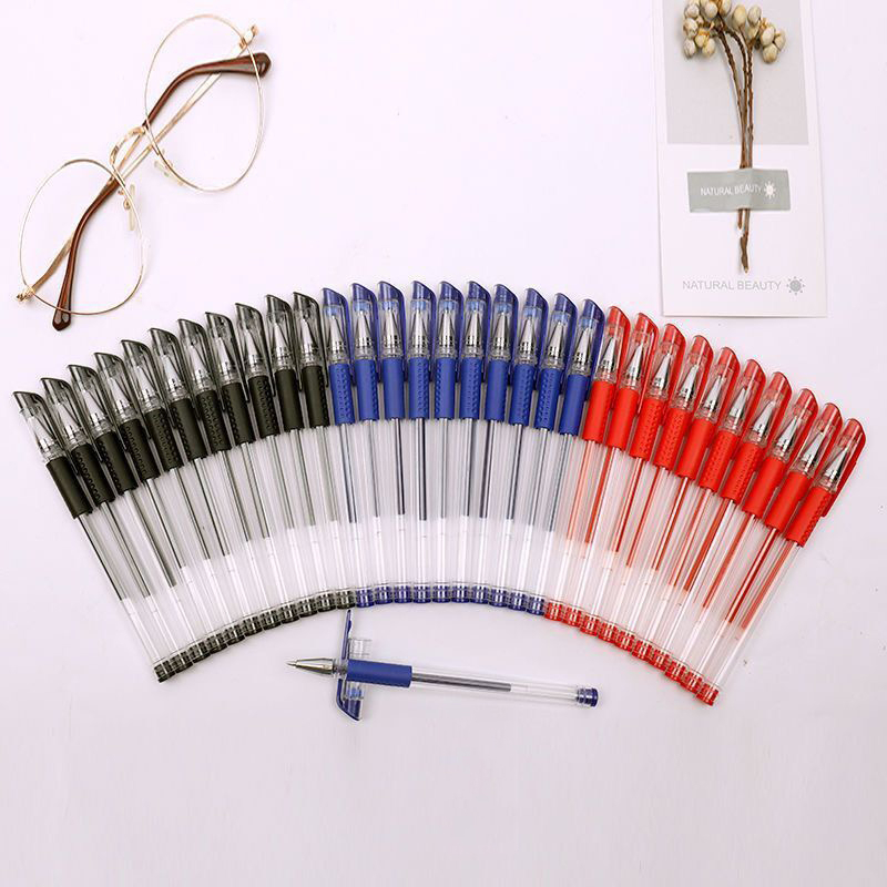 LIVE 1pc Gel Pen 0.5mm Sign Pen Black Blue Red Ink Pens Neutral pen ...