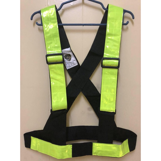 Welfarecenter*reflective tape reflector safety motor vest | Shopee ...