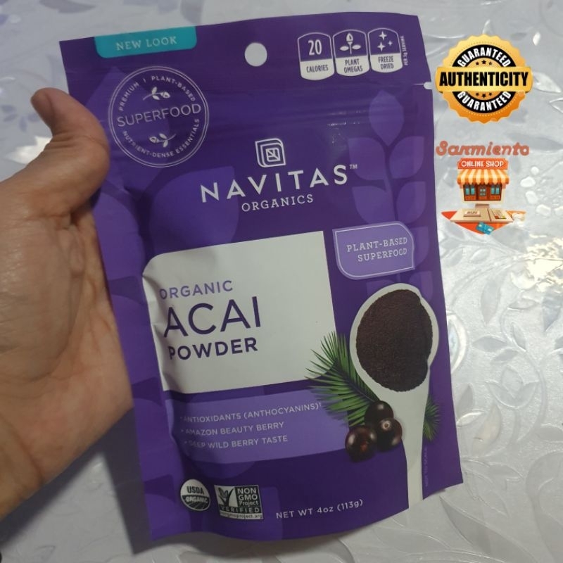Navitas Naturals Organic Acai Powder 113g | Shopee Philippines