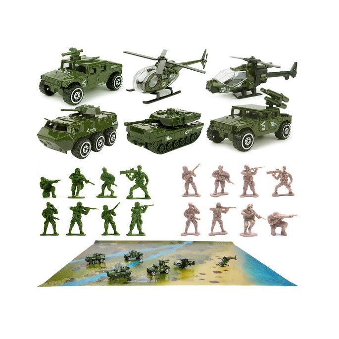 Toys PolicemenFiremen MilitaryArmy TanksTrucks Toy Topper Cake Toppers ...