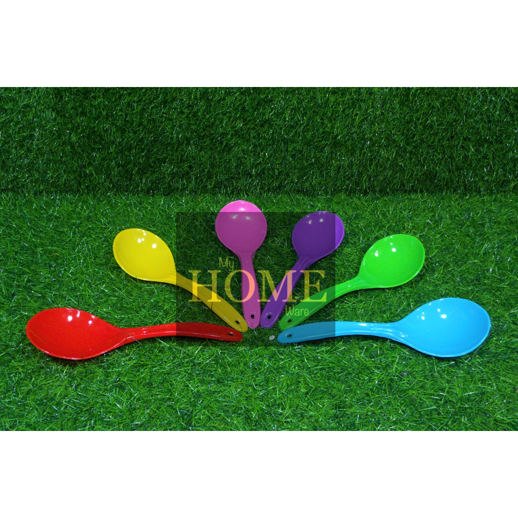 7305 Dyna ware Plastic Rice Spoon Buy 1 Take 1 (Random Color) | Shopee ...