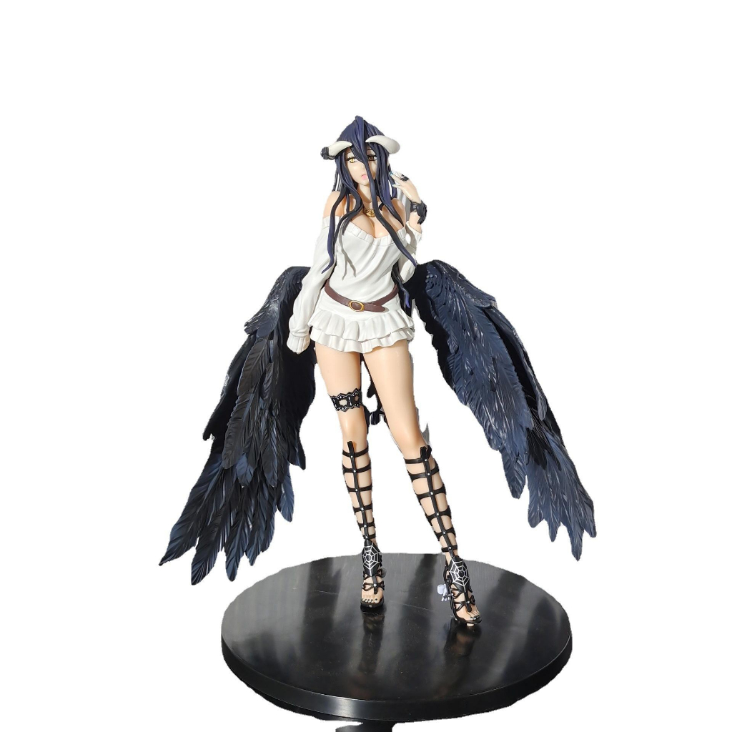 Hey Anime-OverLord Albedo figures 27cm with colour box | Shopee Philippines