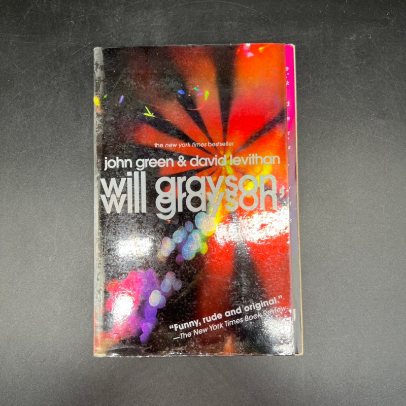 Will Grayson, Will Grayson by John Green and David Levithan | Shopee ...