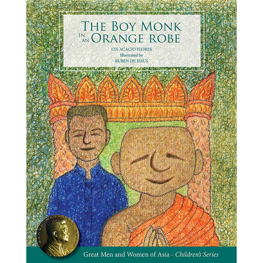 The Boy Monk in an Orange Robe by Lin Acacio-Flores | Shopee Philippines
