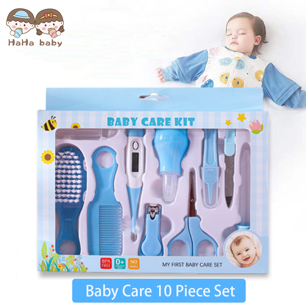 Haha Baby 10pcs Set Baby Nail Trimmer Grooming Kit Newborn Baby Nail ...