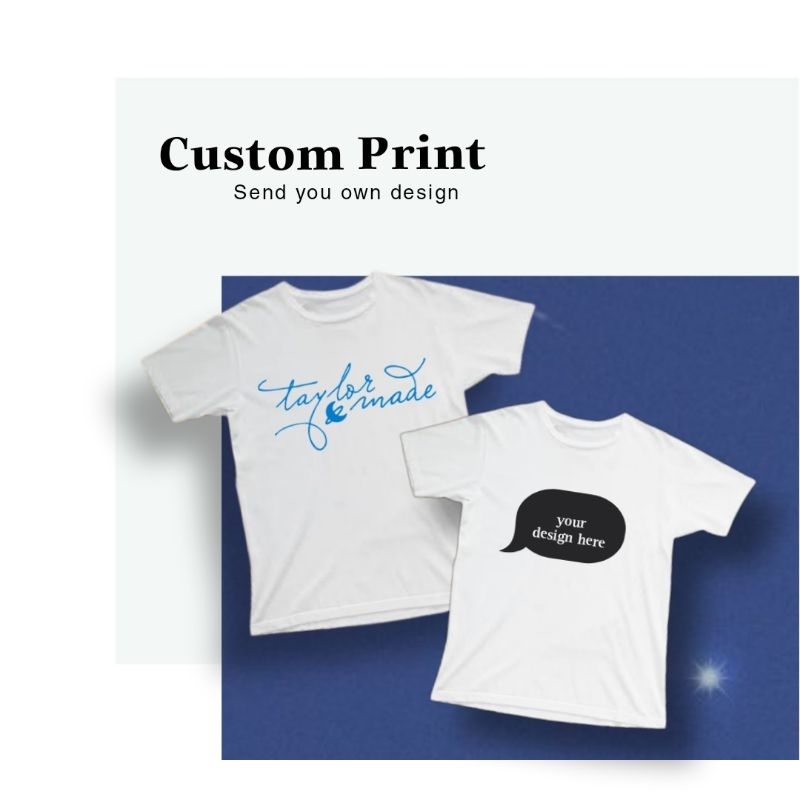 Custom Print Tshirt (taylormade) | Shopee Philippines