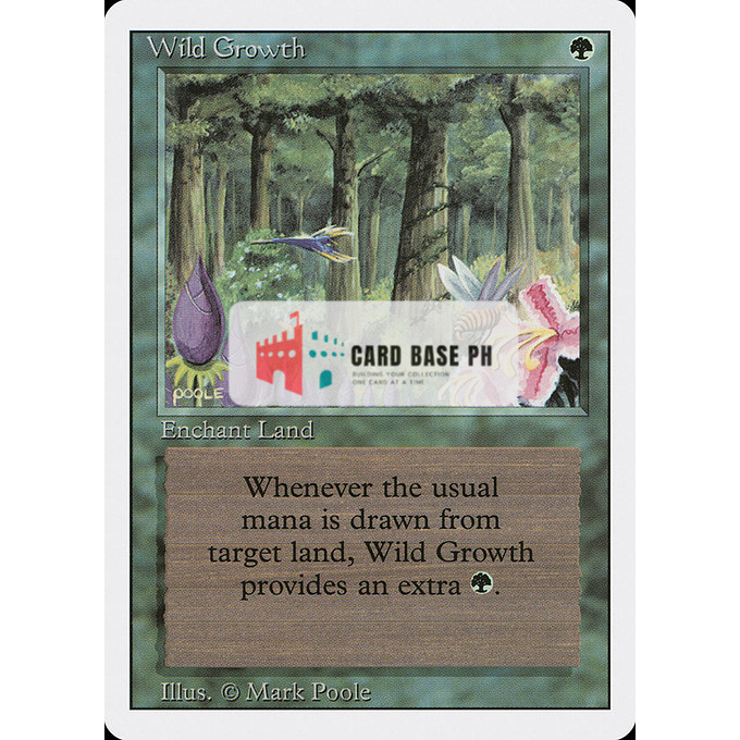 Wild Growth - Magic the Gathering Trading Card | Shopee Philippines