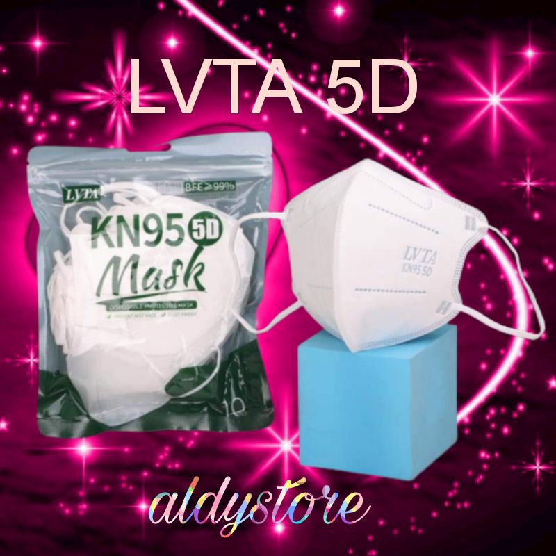 LVTA KN95 Premium Face Mask/10pcs | Shopee Philippines