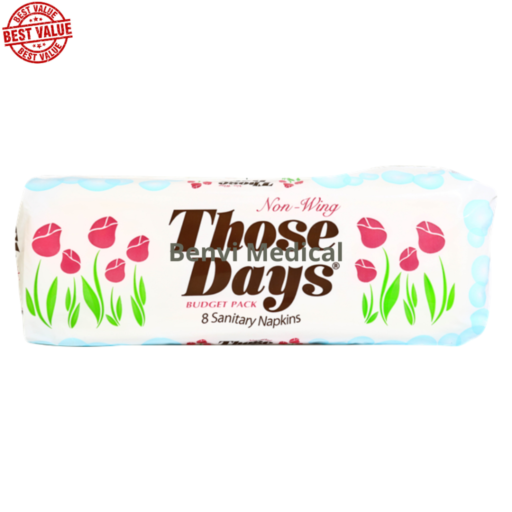 Those Days Sanitary Napkin Non-Wing (8's) | Shopee Philippines
