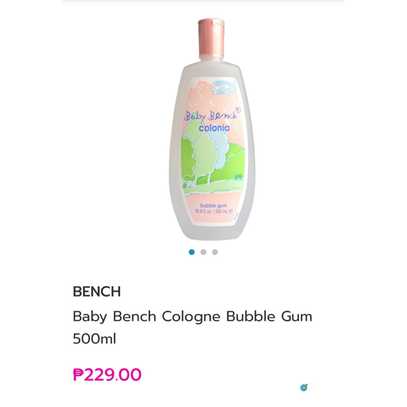 BENCH Baby Bench Cologne Bubble Gum 500ml (FEB2025) | Shopee Philippines