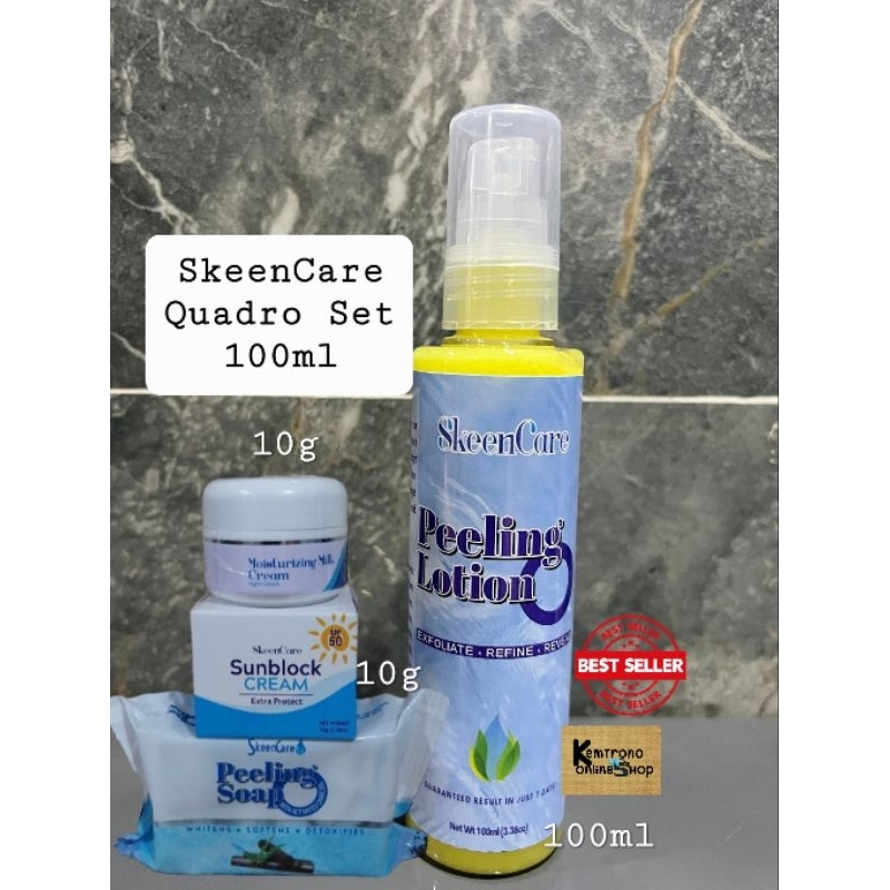 SkeenCare Peeling Lotion with Cream and Soap New Packaging | Shopee ...