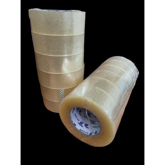 6 ROLLS PACKAGING TAPES 50M/100M/200M/300M BIG ROLLS ADHESIVE TAPES ...