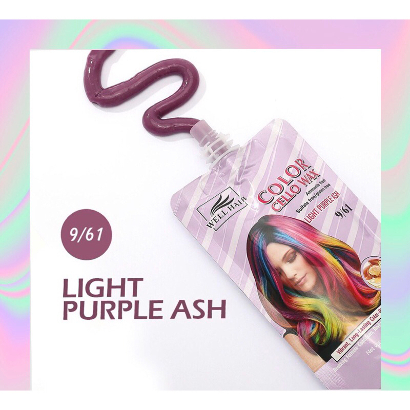 Well Hair Color Cellowax 100ml Vibrant, Long-Lasting Color-PH Balanced ...