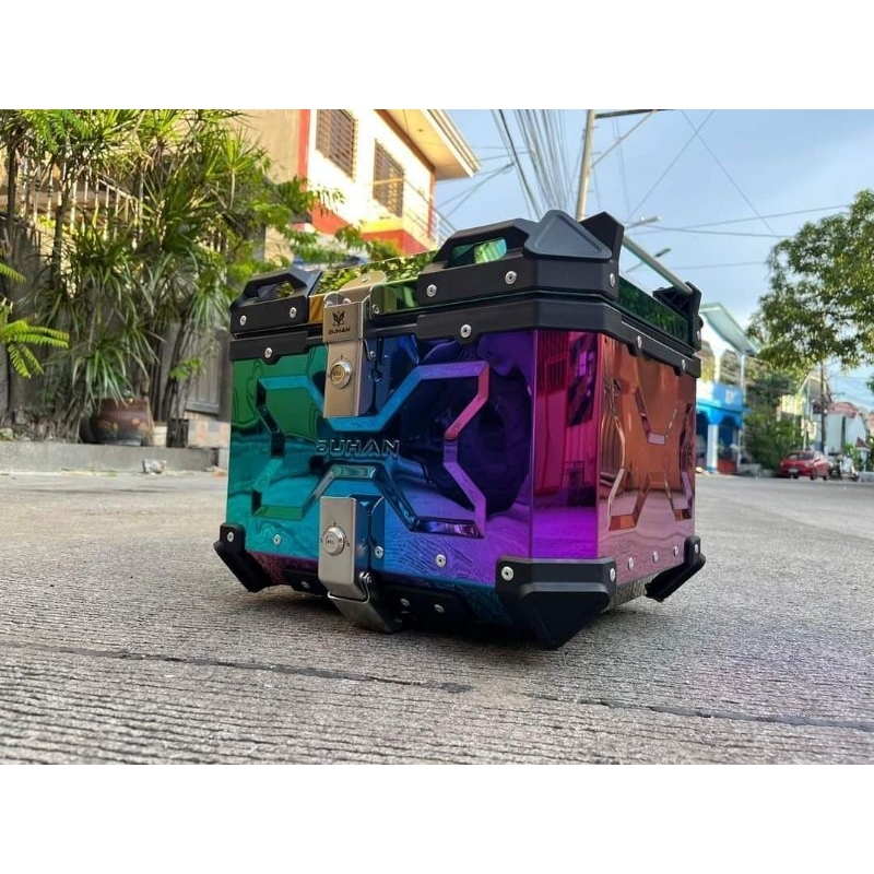 Duhan 7 Colors Titanium & Anti Scratch 45 Liters Alloy Top Box Legit ...