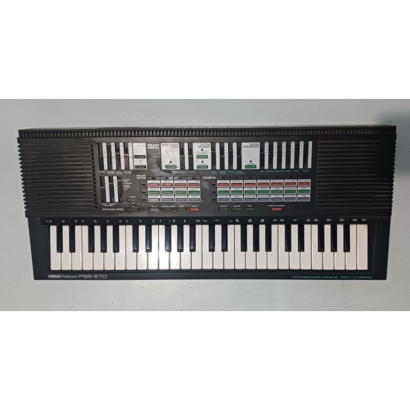 Affordable Yamaha PortaSound PSS-570 Multi-Programmable Keyboard ...