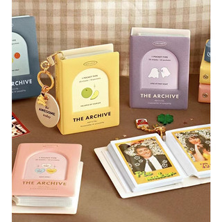3 Inch Mini Photo Album Cute Candy Color Photocard Holder KPOP Idol ...
