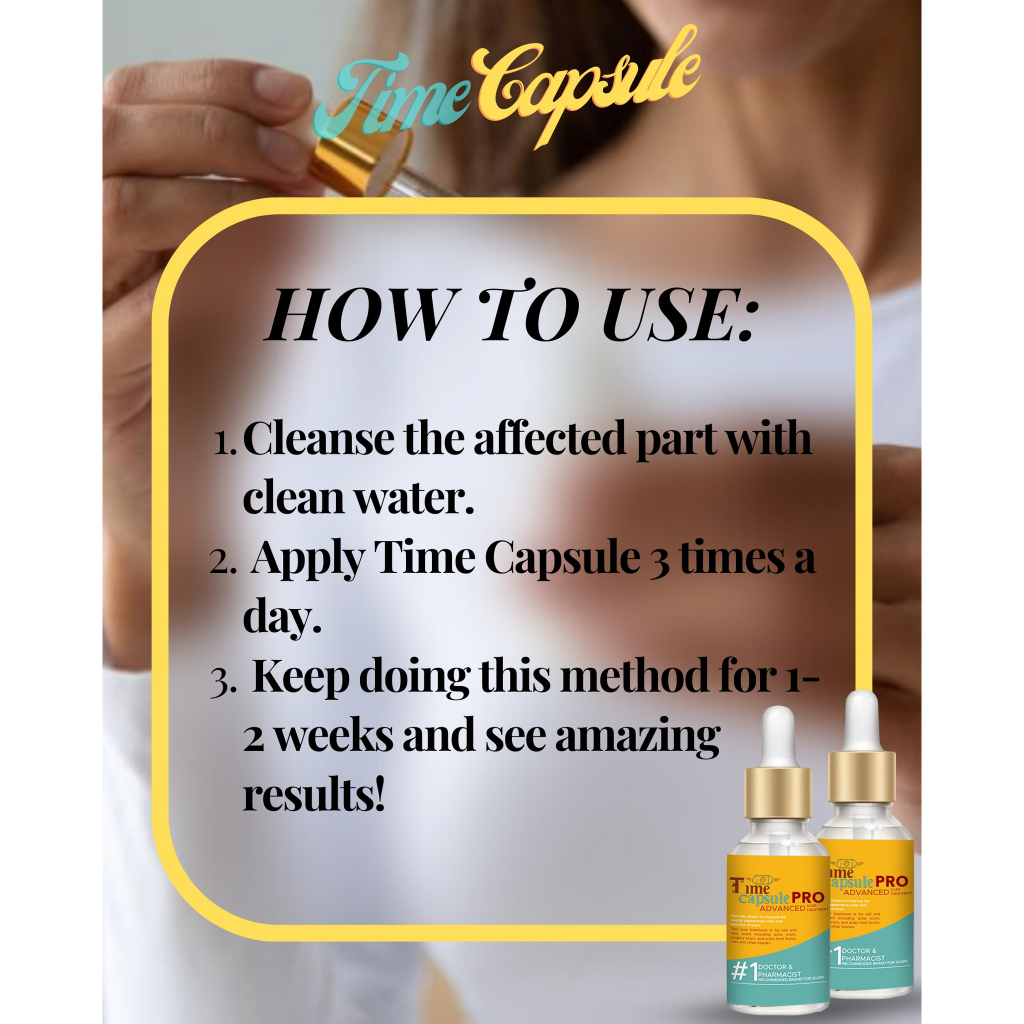 ORIGINAL TIME CAPSULE FOR WHITENING, BRIGHTENING, ACNE MARKS, DARK ...