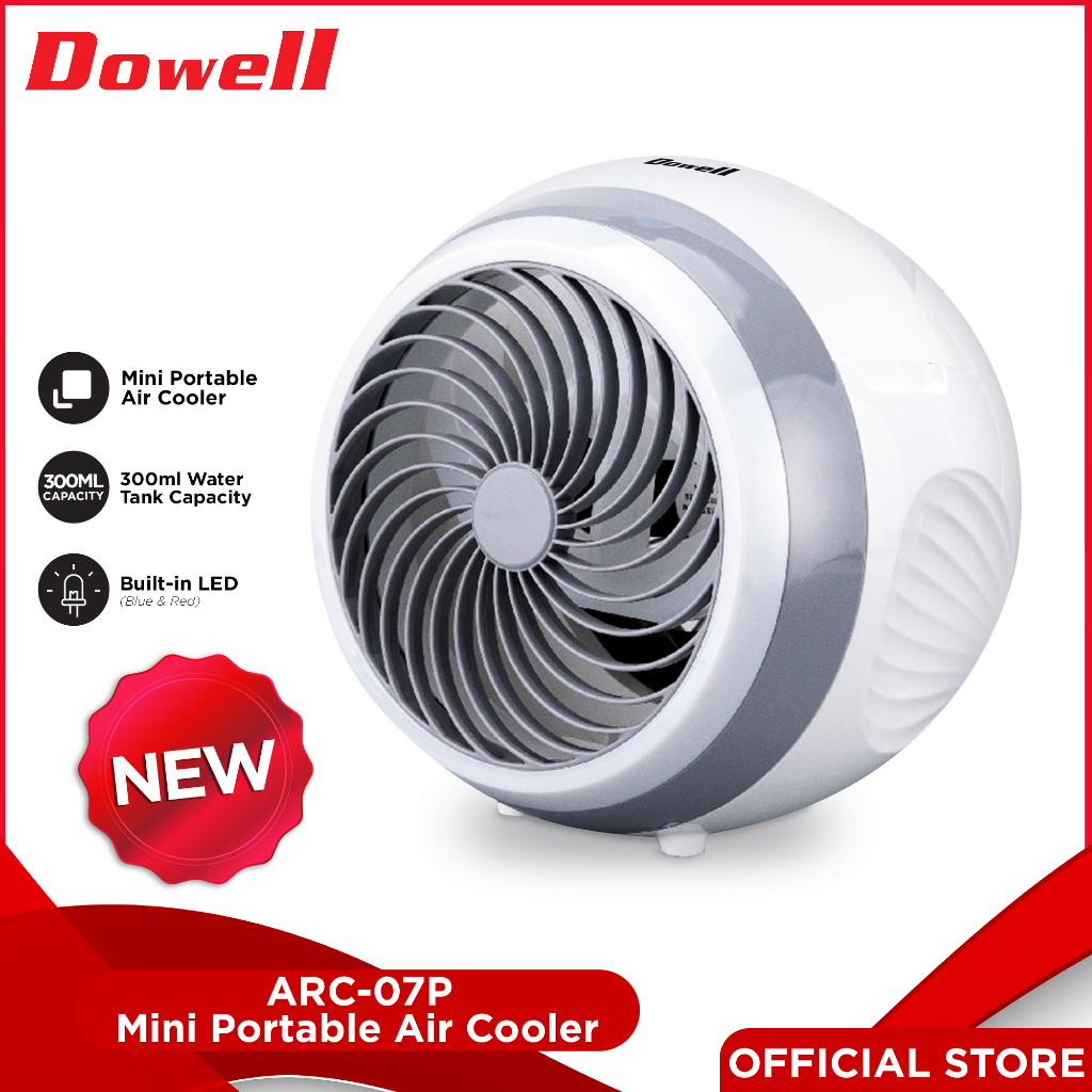 Dowell ARC-07P Mini Portable Air Cooler | Shopee Philippines