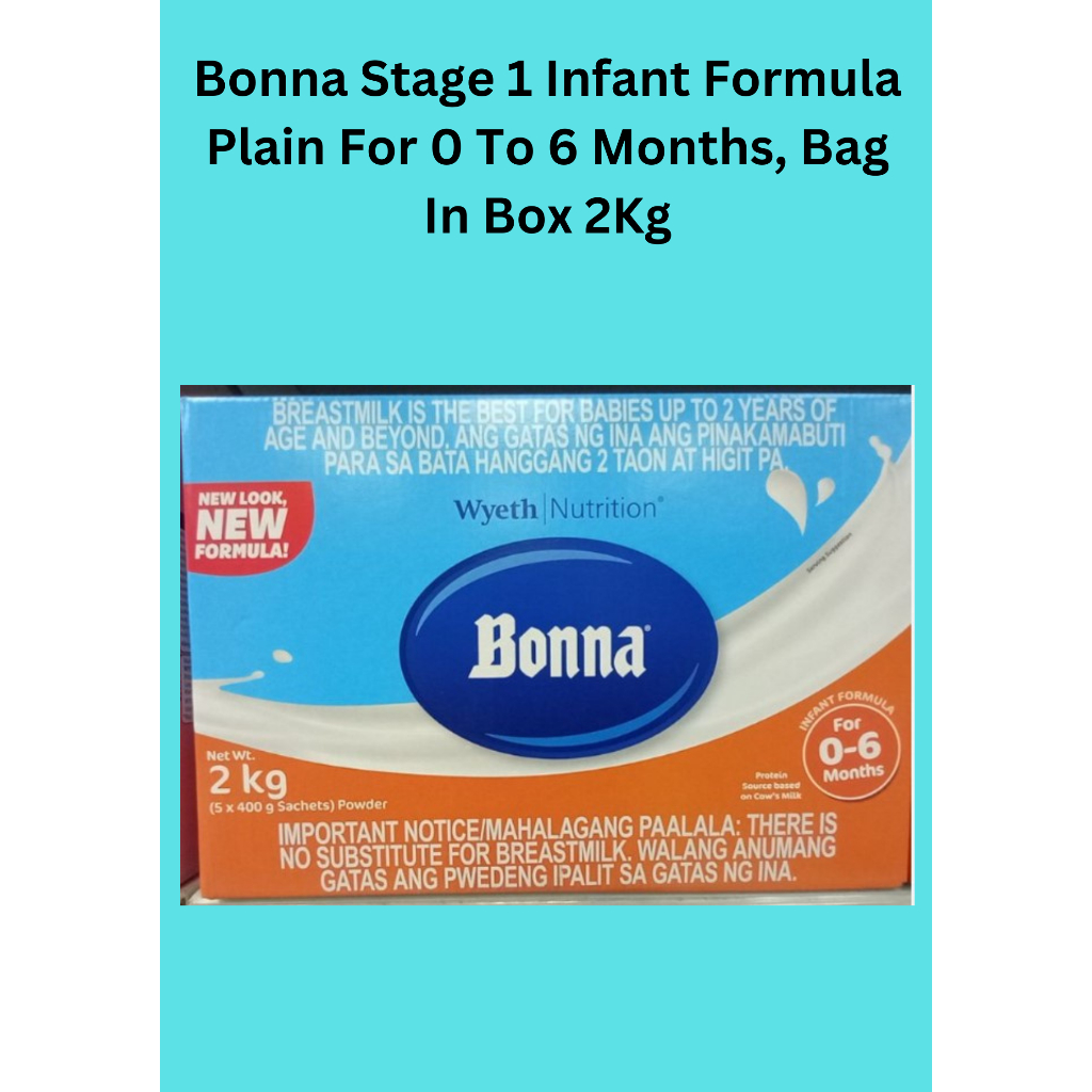Wyeth Bonna Infant Formula Milk (2kg) | Shopee Philippines