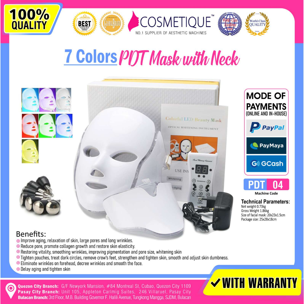 SALE! PDT Mask (Photo Dynamic Theraphy) | Shopee Philippines