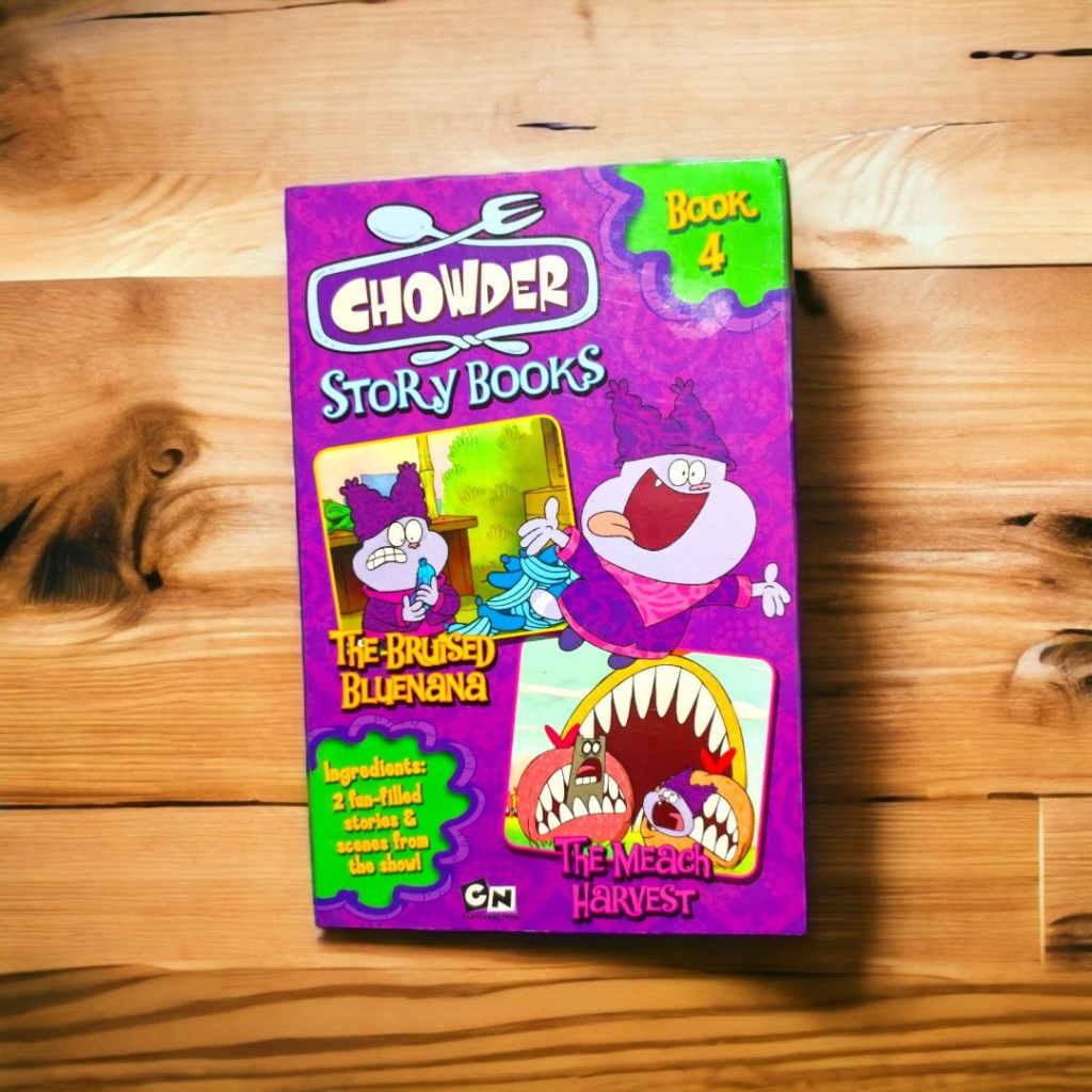 Chowder Cartoon Network Storybook:The Bruised Bluenana : Book 4 ...