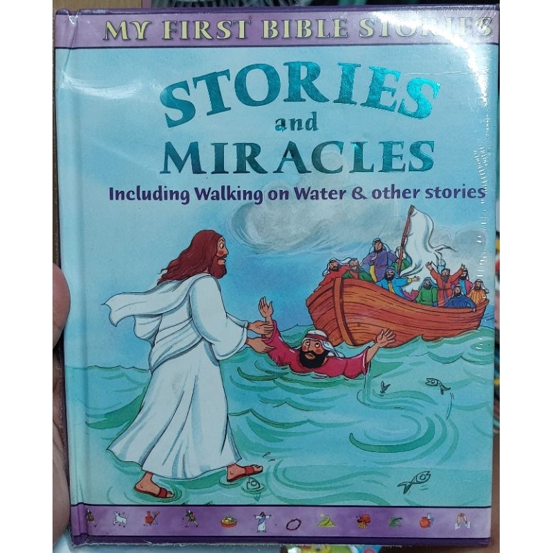 My First Bible Stories (hard cover - old stock) | Shopee Philippines