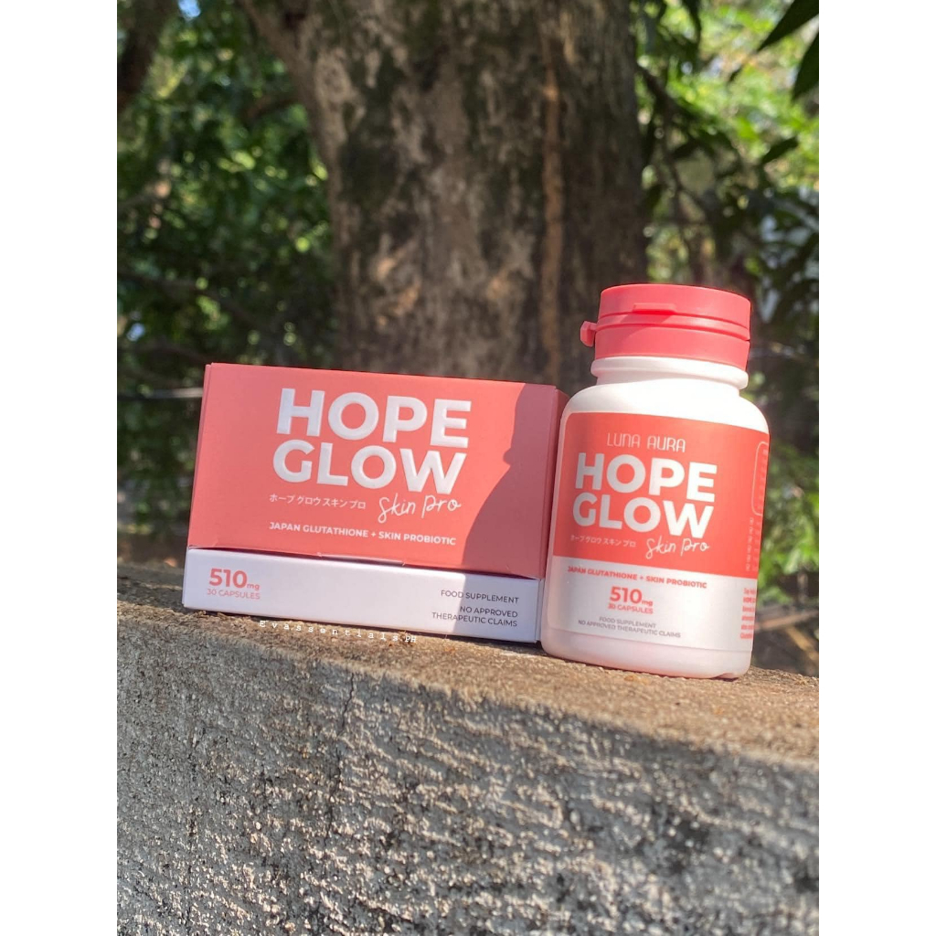 AOS Luna Aura Hope Glow Skin Pro 510mg Japan Glutathione + Skin ...