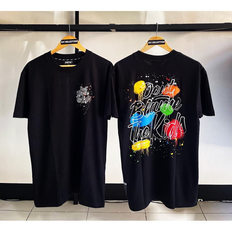 (On-hand) DBTK “Script Splash Tee” w/Free Sticker | Shopee Philippines