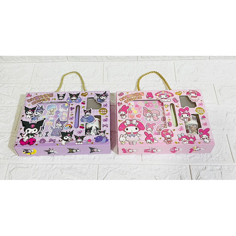 DIY Guka Laser Handbook Gift Box Ornament Sets Transparent Kawaii ...