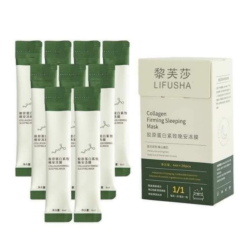 LIFUSHA Collagen Firming Night Mask(20pcs) | Shopee Philippines LIFUSHA Collagen Firming Night Mask(20pcs) | Shopee Philippines
