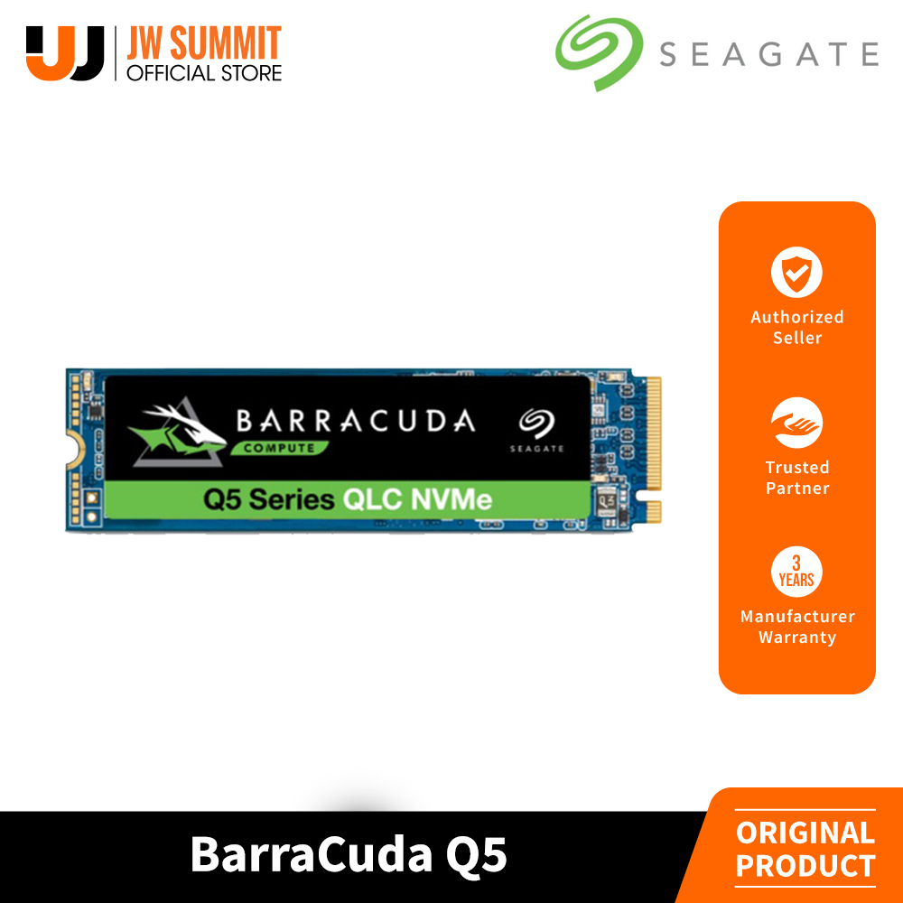 Seagate BarraCuda Compute 510 256GB M.2 NVMe Internal SSD Solid State ...