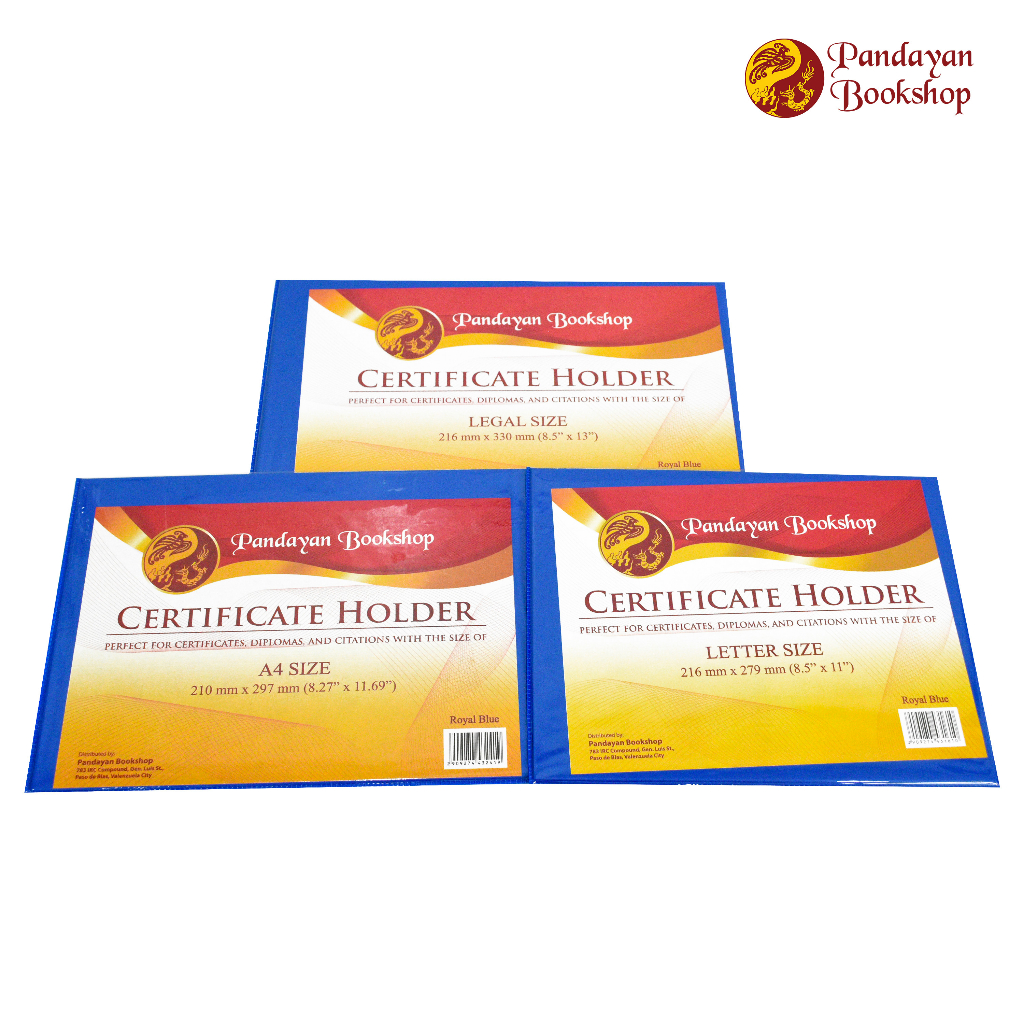 Pandayan Certificate Holder | Shopee Philippines