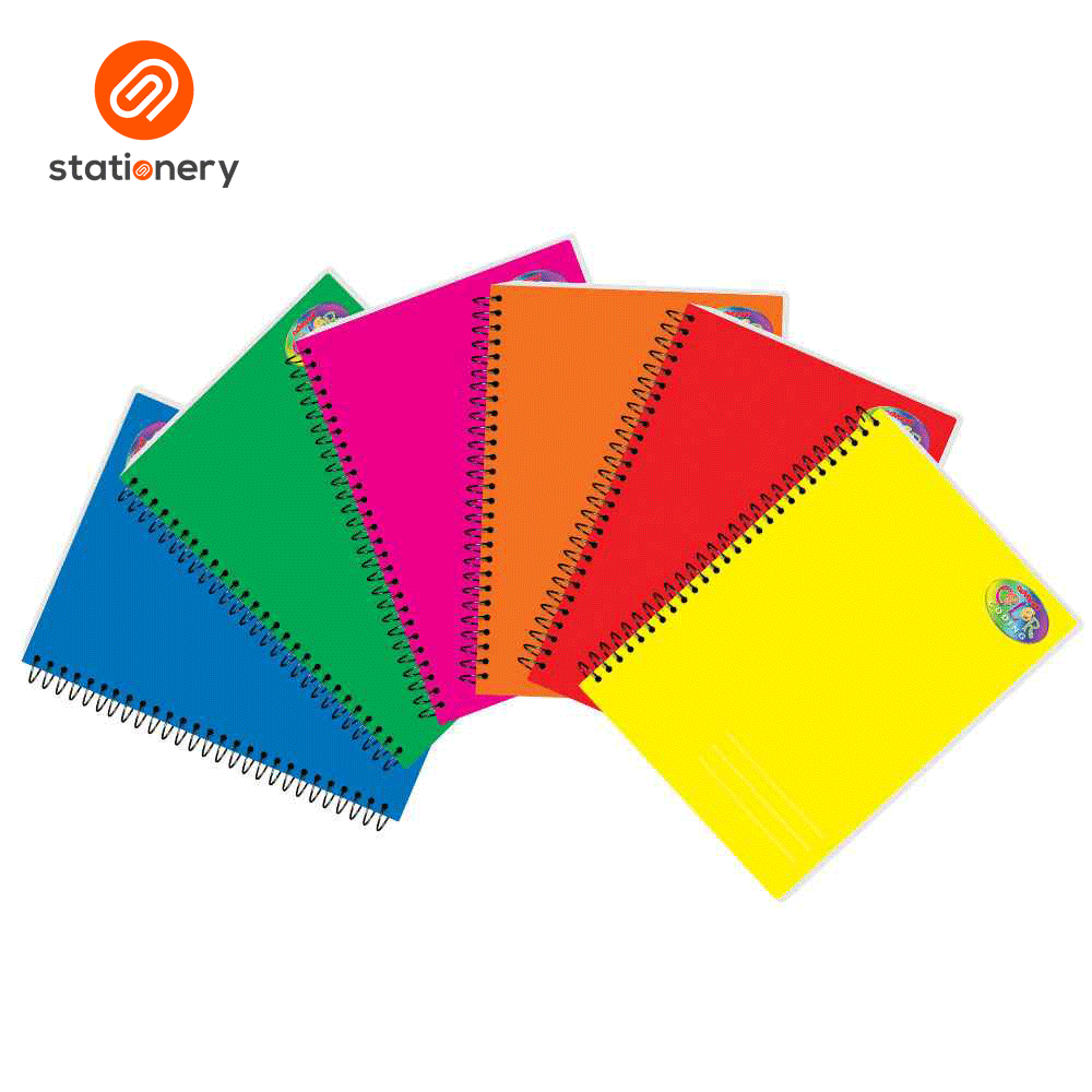 Spiral Notebook 80 Lvs 6 pcs per pack | Shopee Philippines