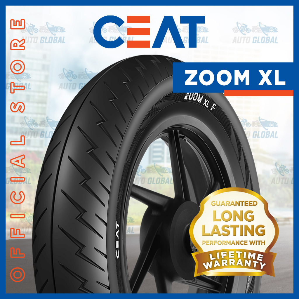 140/70-17 TL CEAT "ZOOM XL" 140/70-17 TL Motorcycle Tires | Shopee ...