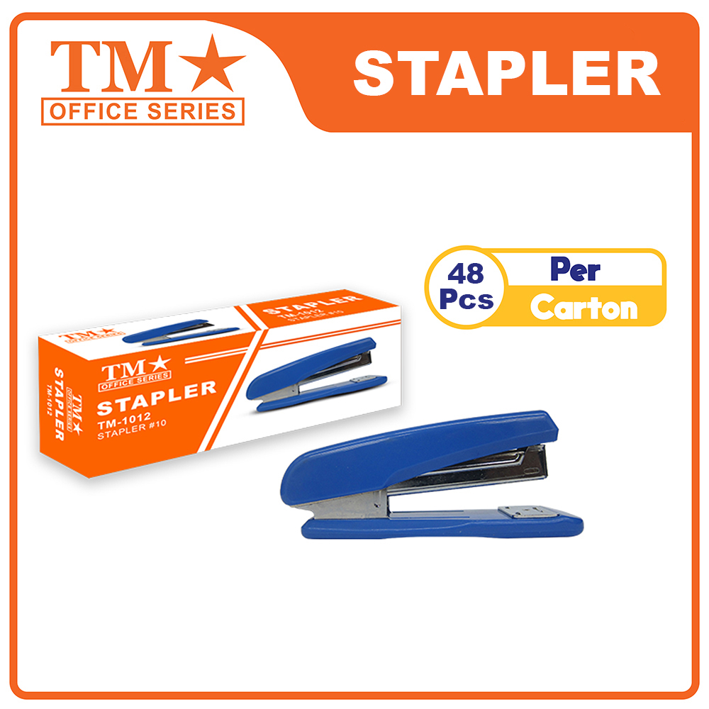 TM 48 pcs Stapler #10 with Blue Cover without Remover (TM-1012 ...