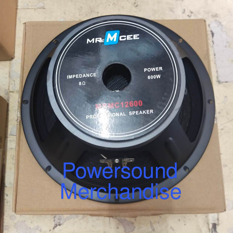 MRMCEE MRMC-12600 Professional Loudspeaker 12" 600watts | Shopee Philippines