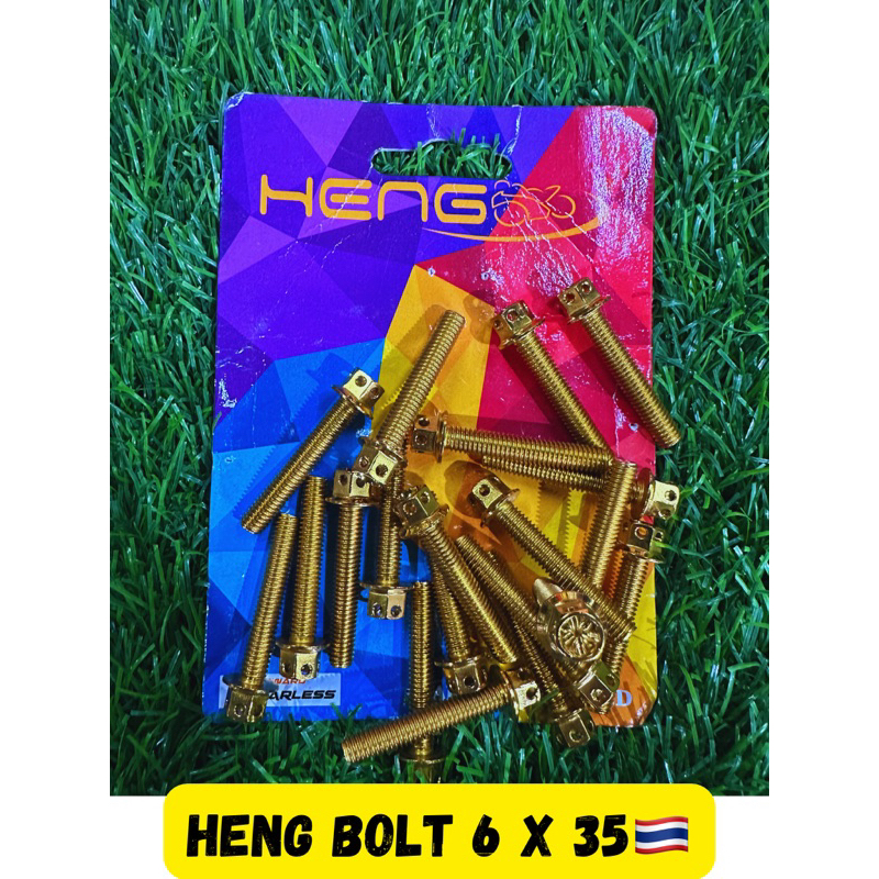 HENG BOLT 6x35 Flower Type (1pc) | Shopee Philippines