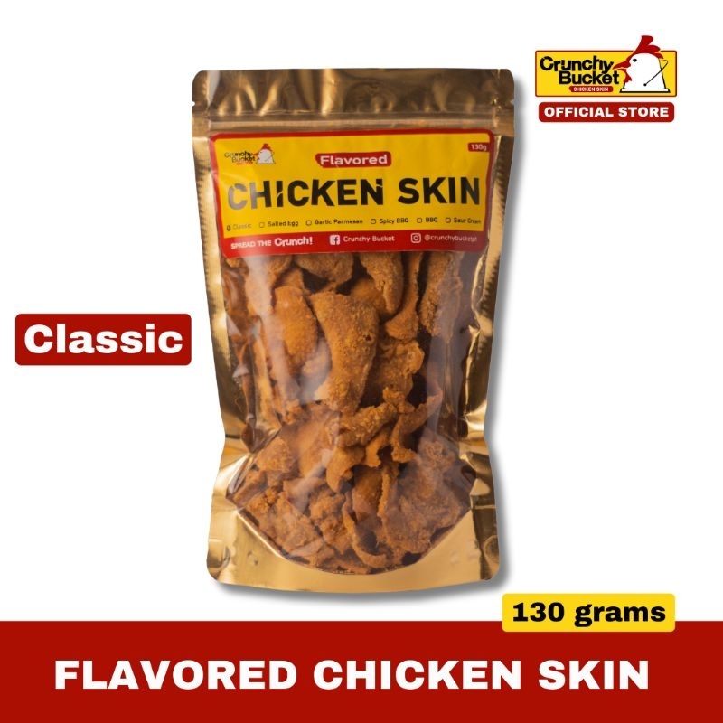 Flavored Chicken Skin - Crunchy Bucket (130g) | Shopee Philippines