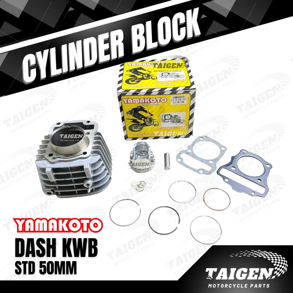 YAMAKOTO DASH 110 STD 50mm Cylinder Block | Shopee Philippines