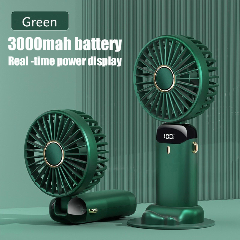 GOOJODOQ Portable Mini Fan Rechargeable for School Kids Electric Small ...