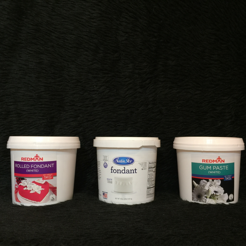 SATIN ICE FONDANT - GUM PASTE | Shopee Philippines