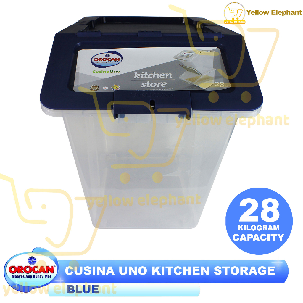 Orocan Kitchen Storage / Food Dispenser Cusina Uno 28 KG | Shopee ...