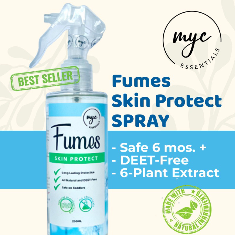 Fumes Skin Protect Spray | DEET-Free | 6mos.+ | Shopee Philippines
