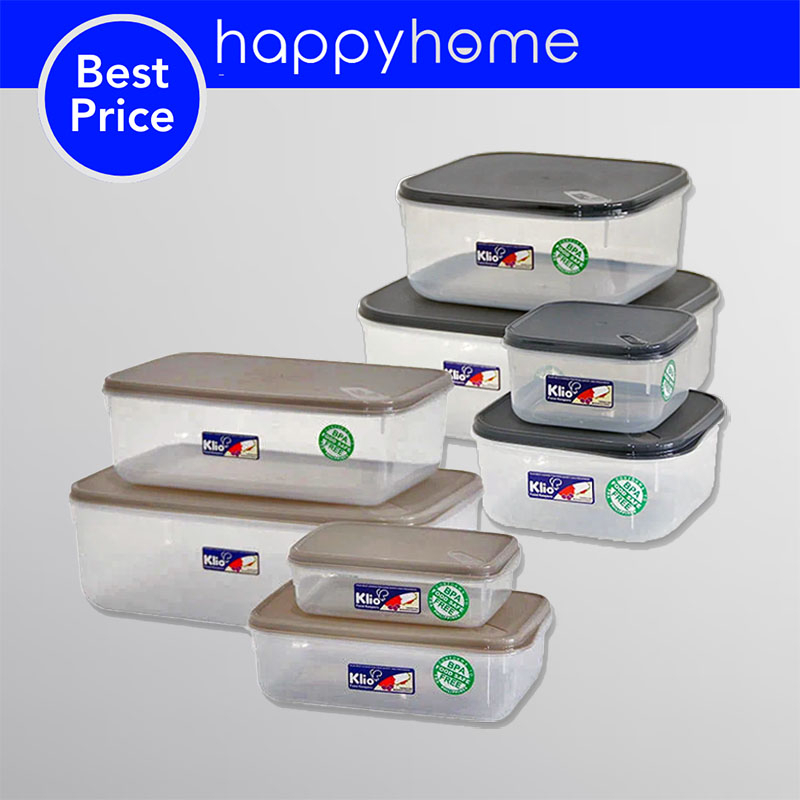 Klio Stackable Series Food Keeper with Lid (Random Color) | Shopee ...
