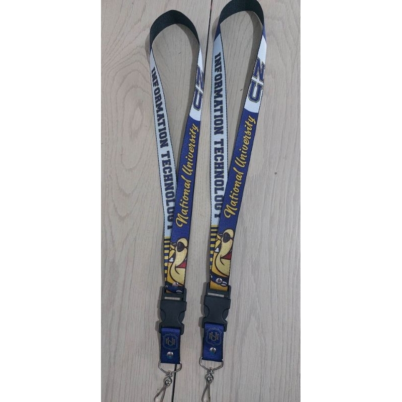 NU INFORMATION TECHNOLOGY ID LACE LANYARD | Shopee Philippines
