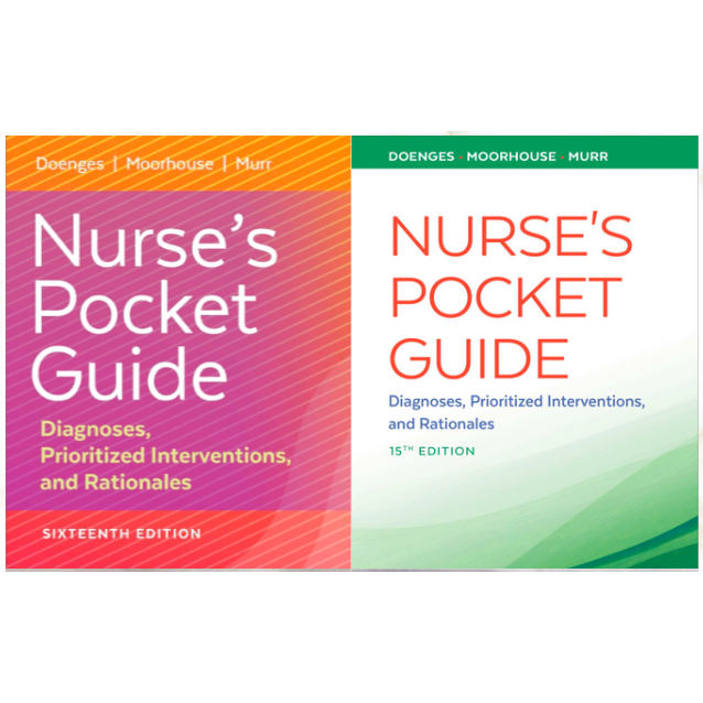 Nurse's Pocket Guide, 15th ad 16th ed | Shopee Philippines